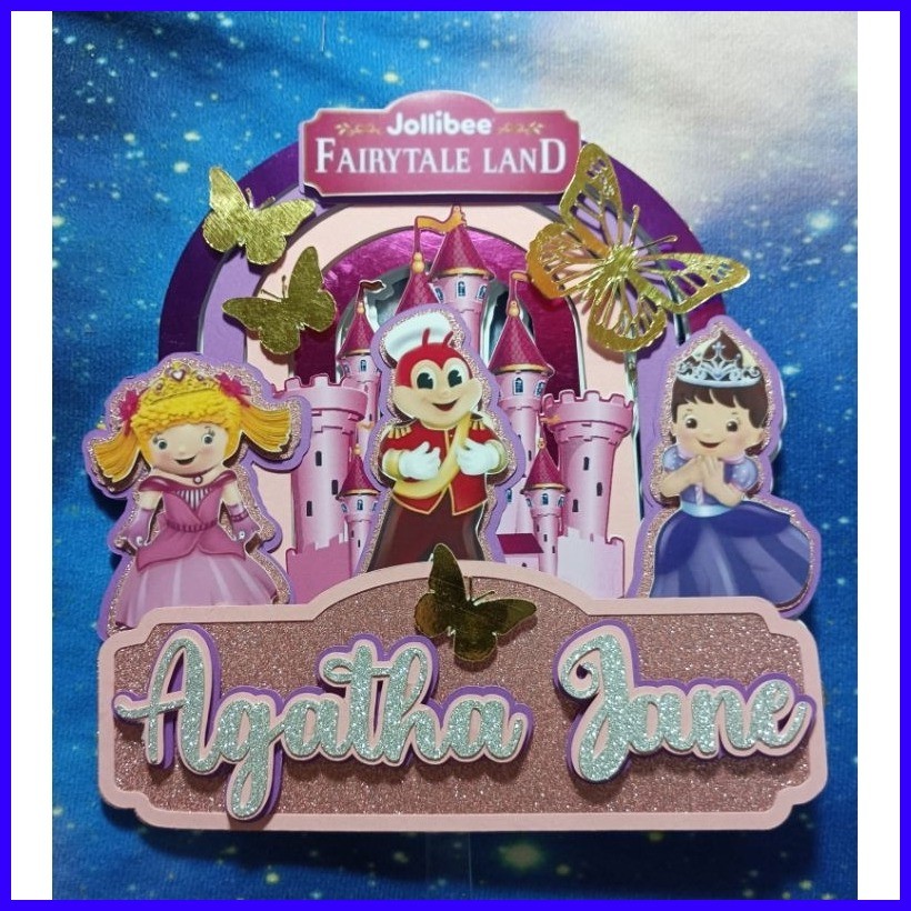 Jollibee Customized Cake Topper | Shopee Philippines