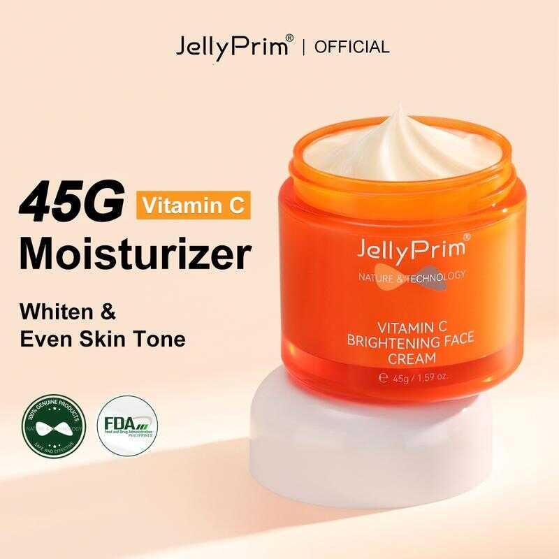 Jellyprim Vitamin C Dual Brightening Face Cream 45G | Moisturizer ...