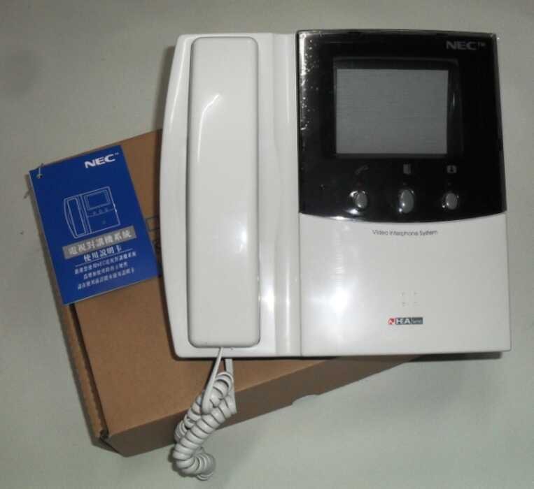 HCS-100 NEC Building Intercom Video Doorbell Indoor Unit (Security Type ...