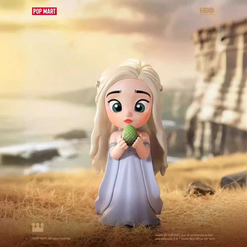 POPMART Power Play GAME 1 OF THRONES Blind Box Figurine Toy Trendy ...
