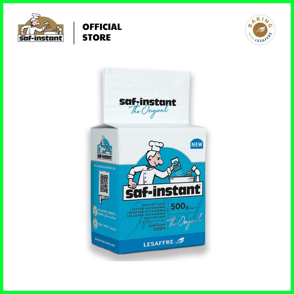 ♒ ∼ Lesaffre Saf-Instant Blue Instant Dry Yeast 500g X2 Plus Magimix Green Bread Improver ...