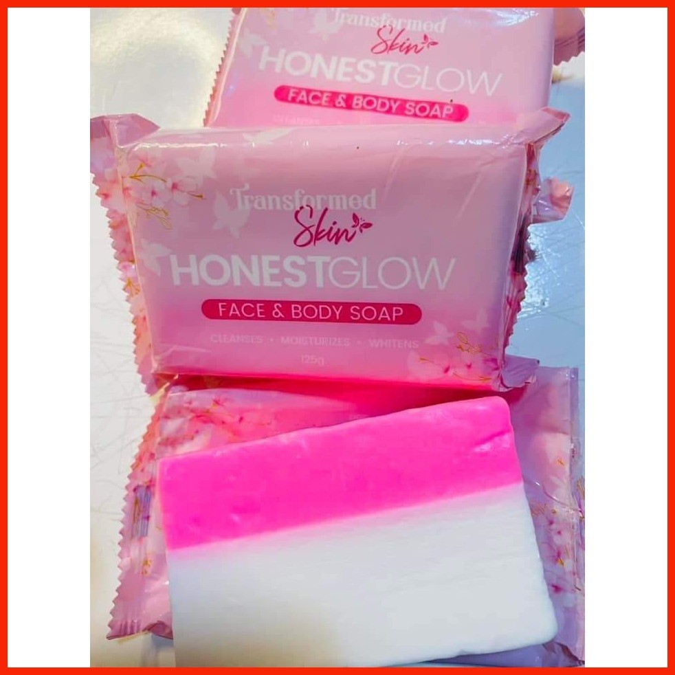 Honest Glow Soap Combo Glass Skin Soap and Kojic Papaya Soap with FREE ...
