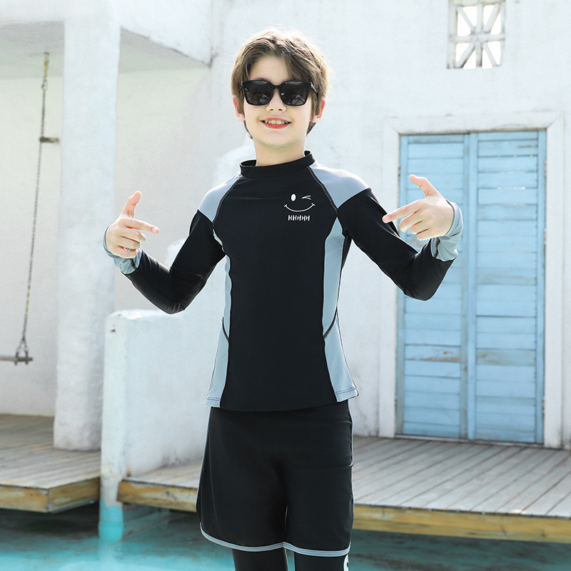 New Swimsuit Split Medium-sized Children's Sun Protection Boys Children ...
