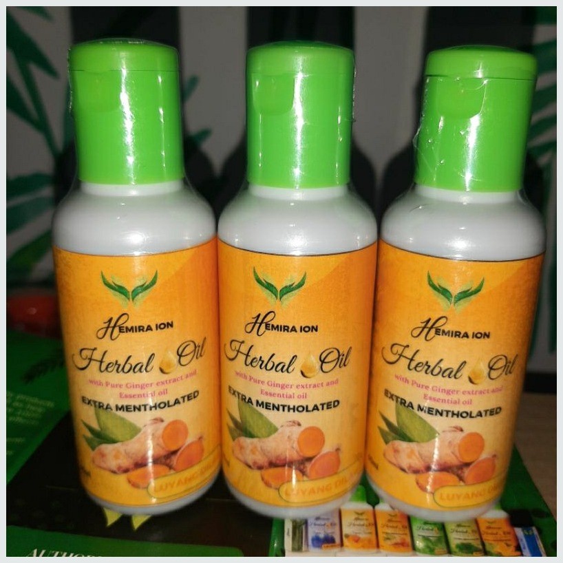 Buy 3 pcs Luyang Dilaw (Turmeric) Herbal oil (Haplas) | Shopee Philippines