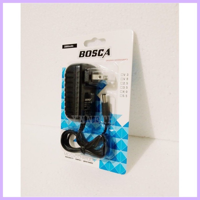 ⊜ ADAPTOR 12V 2A BOSCA POWER SUPPLY | Shopee Philippines