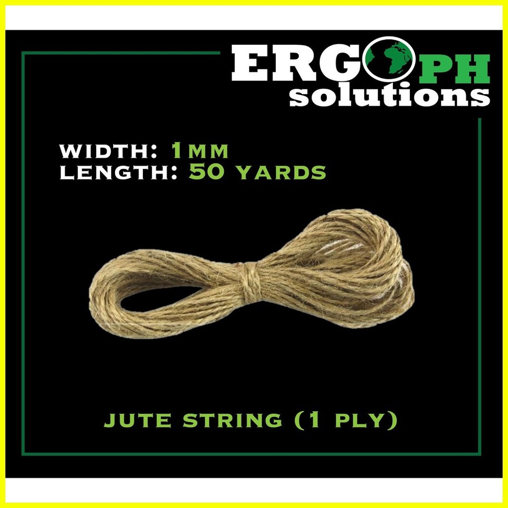 1 ply Jute String (50 yards) | Shopee Philippines