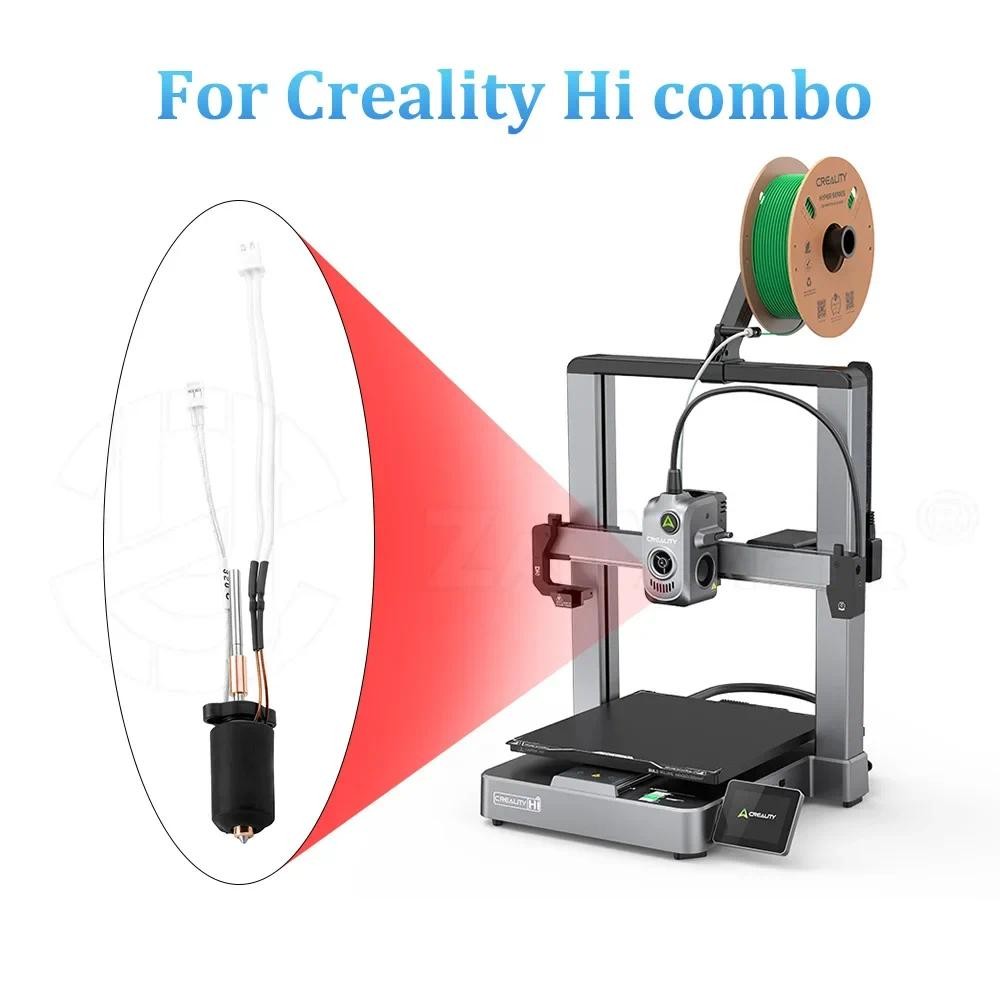 Creality Hi Combo Hotend Kit Ceramic Heating Block Hardened Steel ...