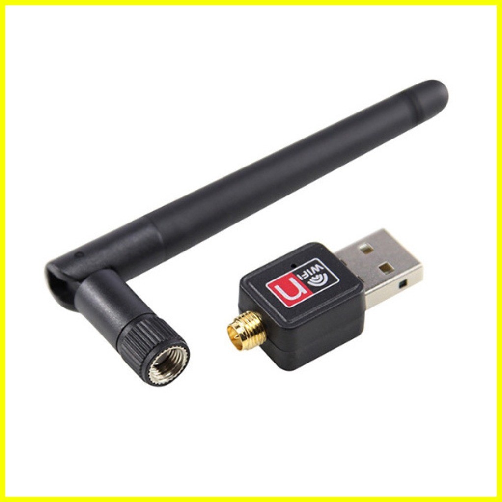 600Mbps Wireless USB WiFi Receiver Adapter 2.4Ghz for Desktop Wireless ...