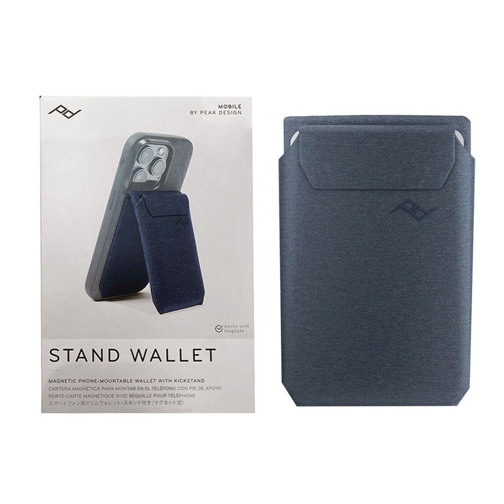 Peak Design Mobile Stand Wallet ( Midnight ) for Smartphones, Works ...