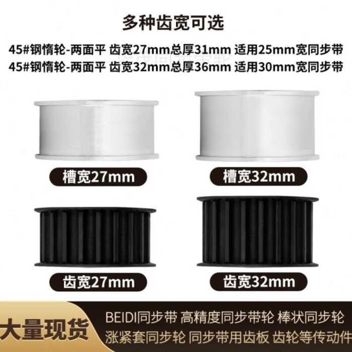 32 Timing/Synchronous Pulleys 8M27 Wide Timing Belt Pulleys/Hole 205 ...