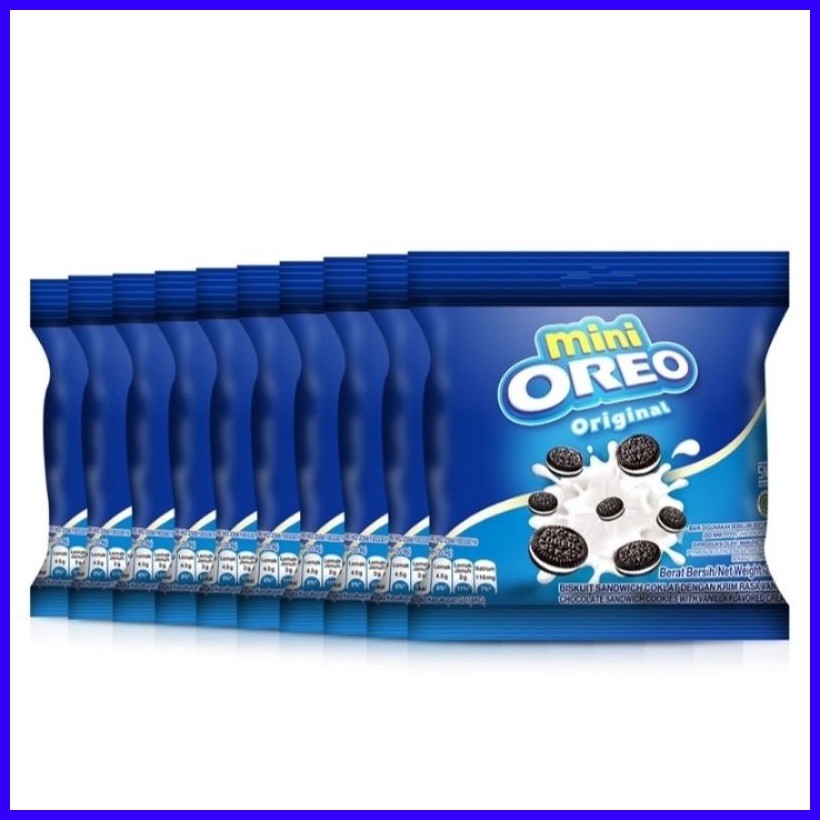 Mini Oreo Sandwich Cookies 204g Vanilla/ Chocolate | Shopee Philippines