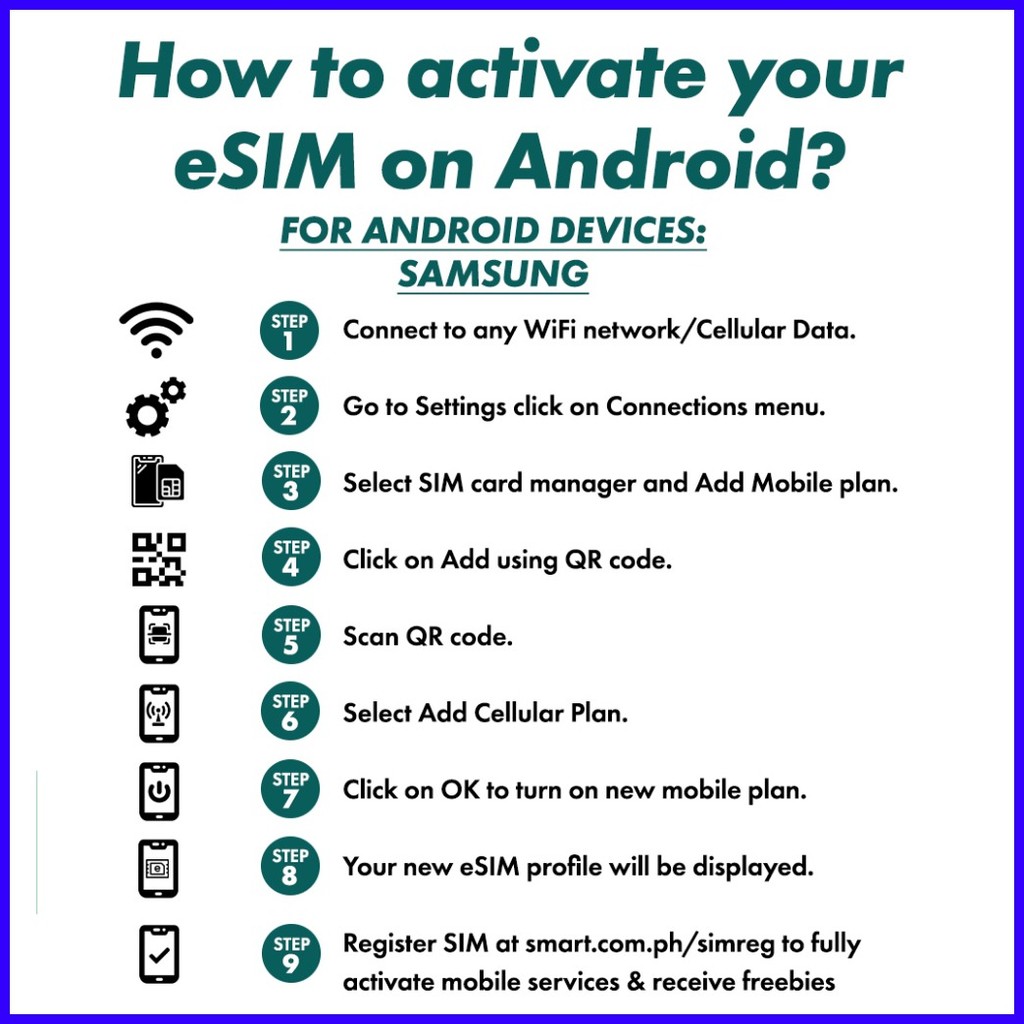 Smart Prepaid Esim with free 21gb load (smart esim) | Shopee Philippines