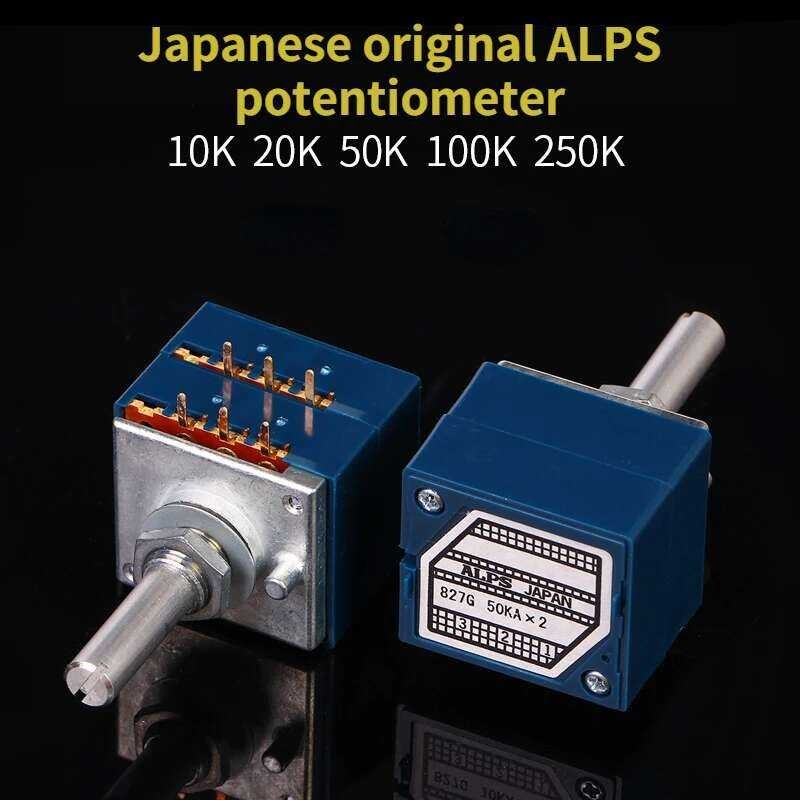 Potentiometer ALPS 27 Type Has 20K 50K 100K 250K Audio Volume Control ...