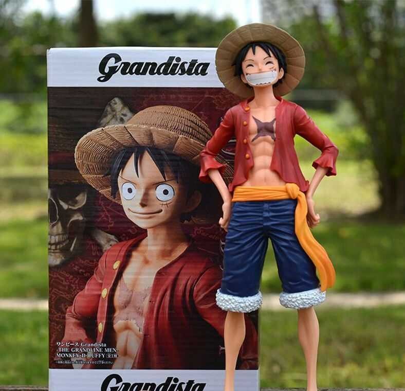 27Cm Anime One Piece Fig Ros Luffy PVC Statue Action Figure Monkey D ...