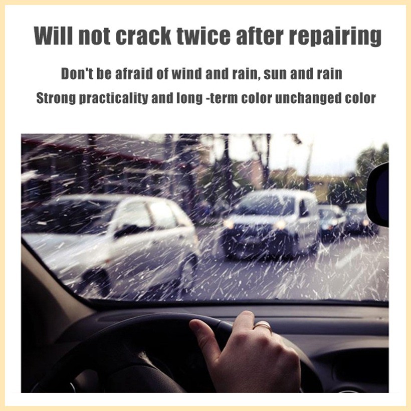 Secret tools for car shops ！CP Windshield repair kit Glass repair fluid ...