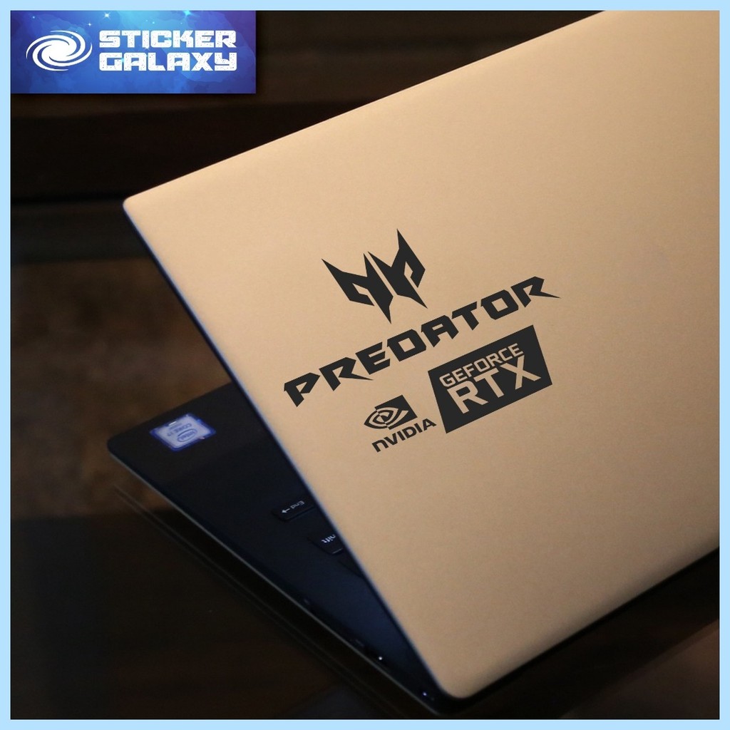 Predator WATERPROOF STICKER for pc gamer for pc case, laptop, cellphone ...
