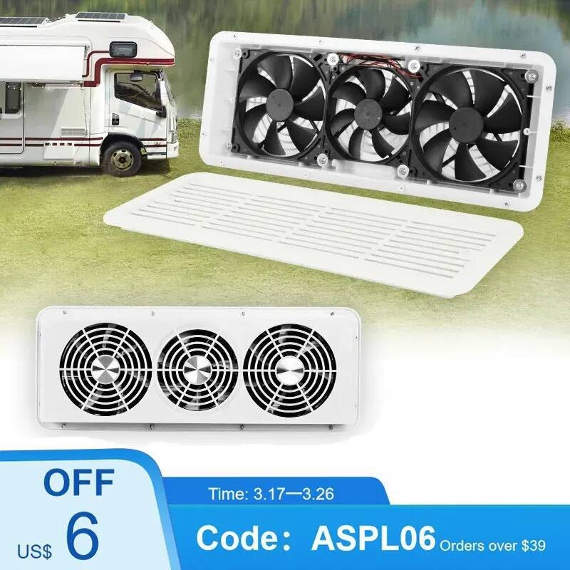 12V TYTXRV Ventilation Cooling Caravan Vent White Air Inlet And Outlet ...