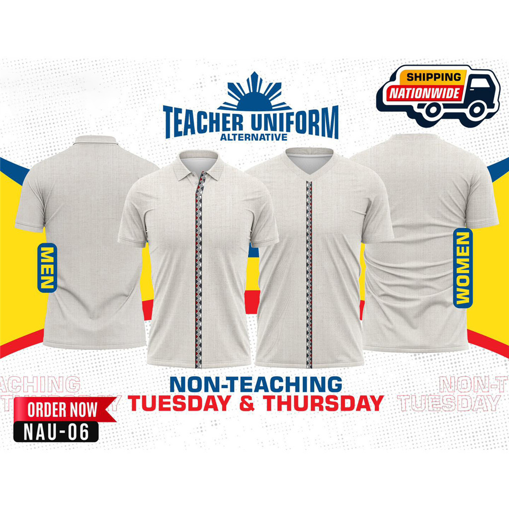 Deped Uniform 2025 Full Sublimation Deped Tshirt For Non Teachers ...