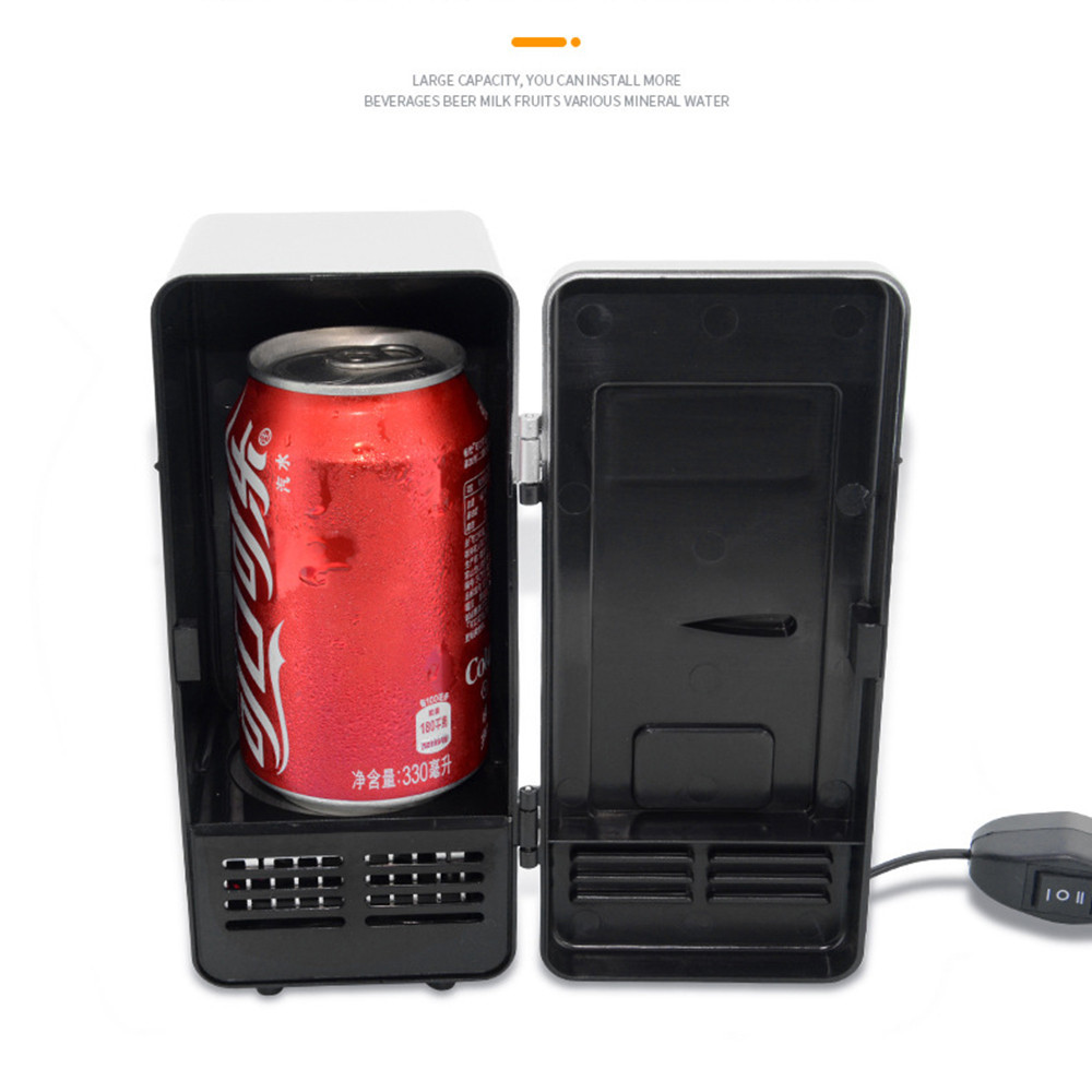 Mini USB Refrigerator USB Mini Refrigerator Cooler Portable ...