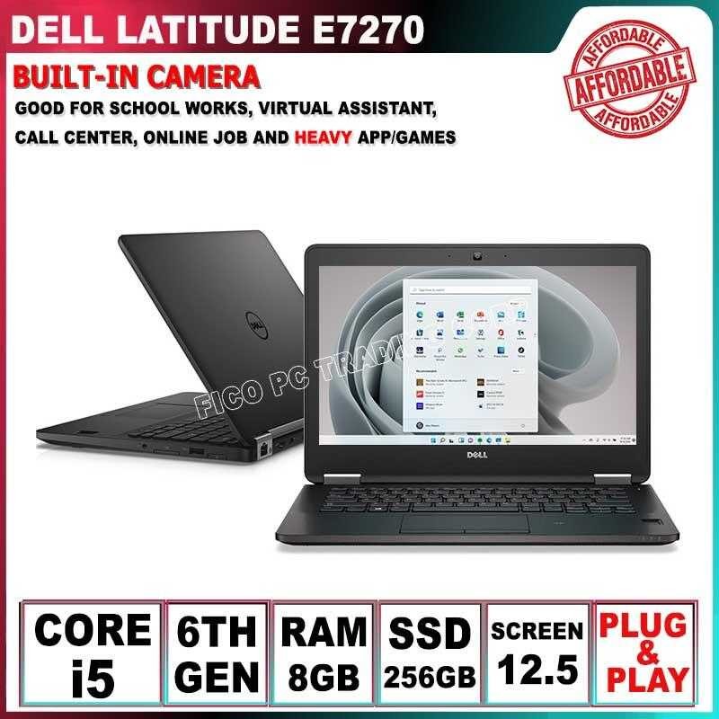 Dell Latitude E7270 Laptop - 12.5 Inches, Core I5 6Th Gen, 8Gb Ram ...