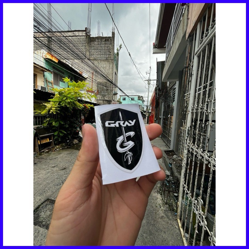 Gray Fixie Decal ( Outdoor&Waterproof ) | Shopee Philippines