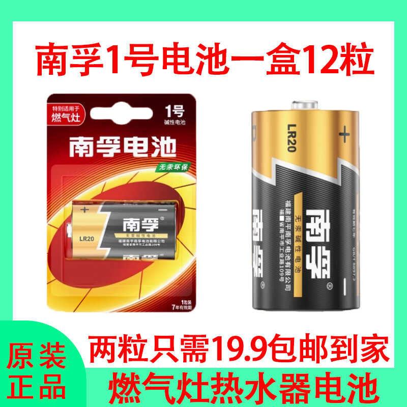 Nanfu AA Battery Alkaline for Water Heater Liquefied Natural Gas Stove ...