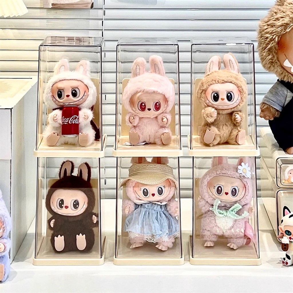 Labubu Display Box Transparent Acrylic Blind Box Display Rack Labubu ...