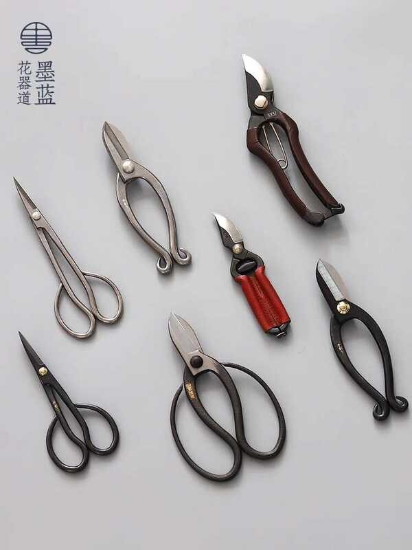 Japanese Scissors Ikebana Stainless Steel Floral Shears Ohara Style Pruning Flower Arrangement ...