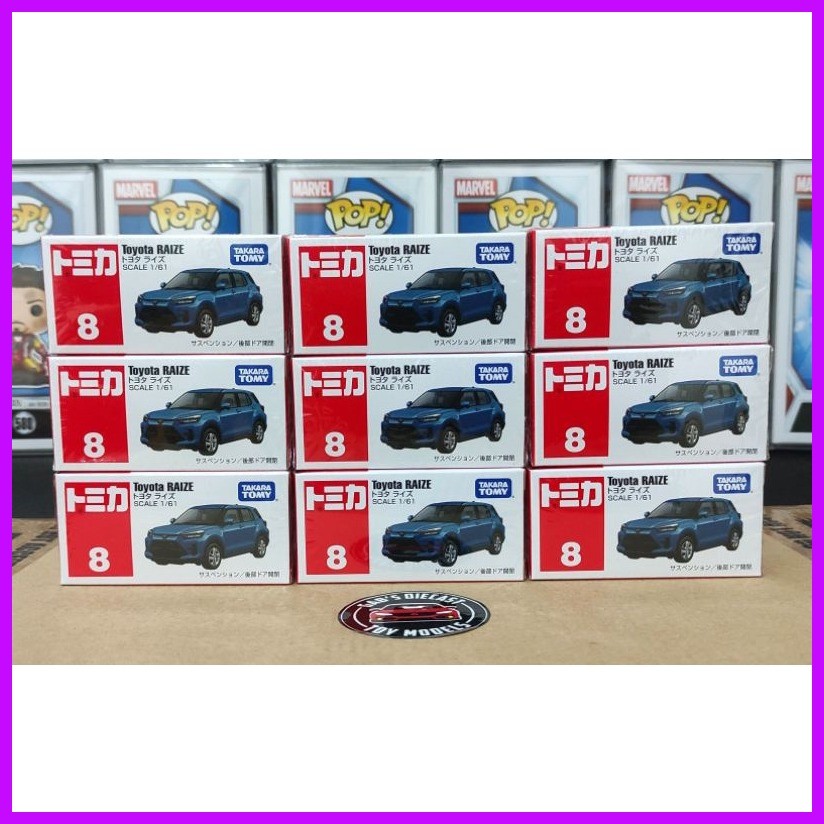 Toyota Raize #8 Diecast Sealed sold by Gabs Diecast Toy Models | Shopee ...