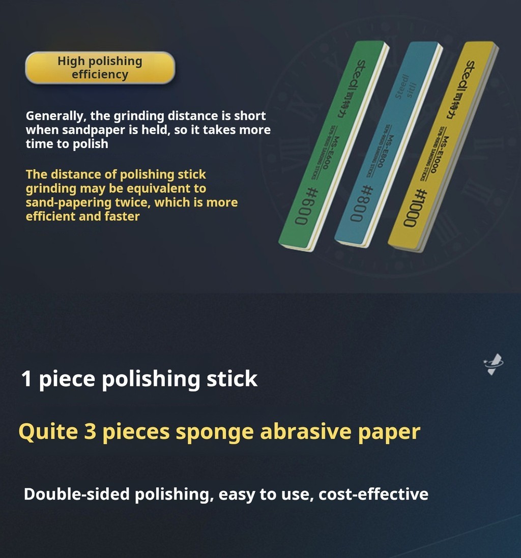Stedi MS-E1 MS-E2 Semi-Rigid Sanding Sticks Gundam Model Part Polishing ...