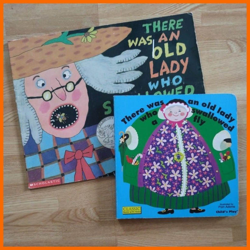 There Was An Old Lady Who Swallowed A Fly | Shopee Philippines