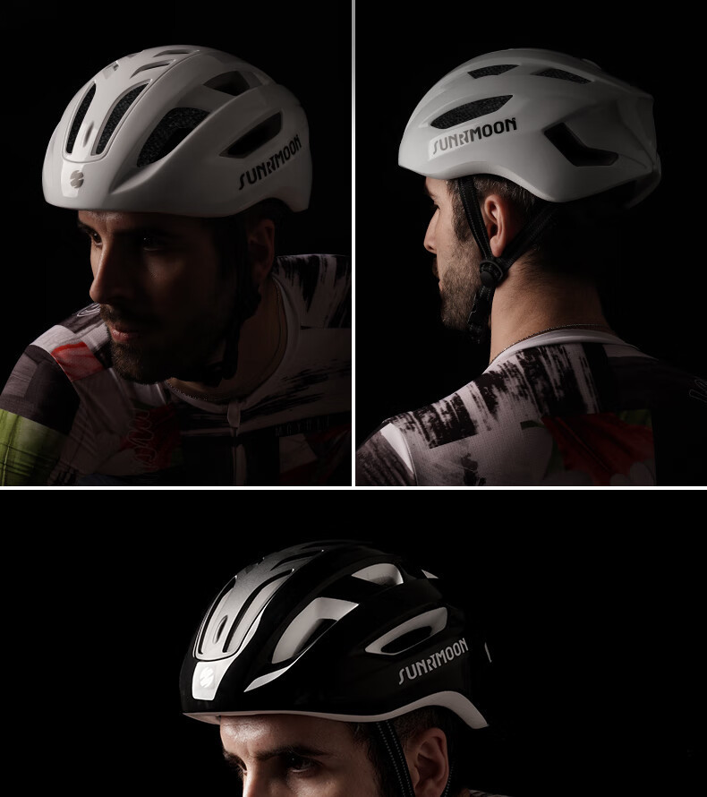 Sunrimoon Road Bike Cycling Helmet - Unisex Mountain Bike Integrated ...