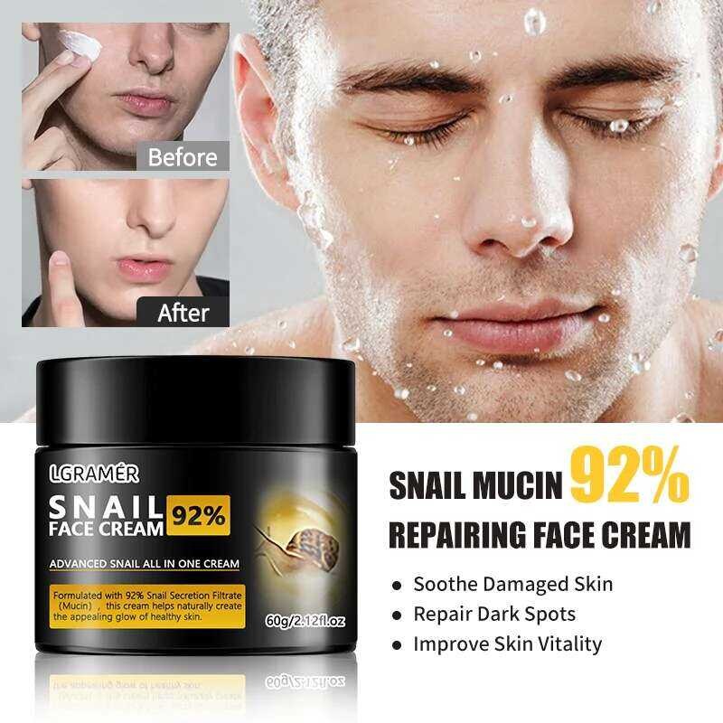 Anti Wrinkles Snail Face Cream Collagen Moisturizing Nourish Repair ...