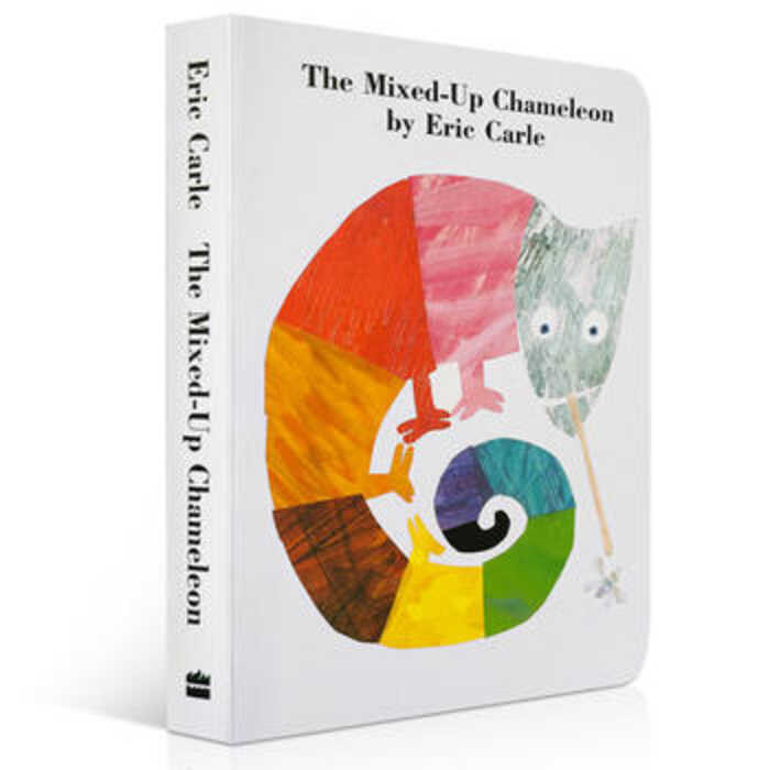 Milu Gift Audio Picture Eric Carle The Mixed Up Chameleon Board Book ...