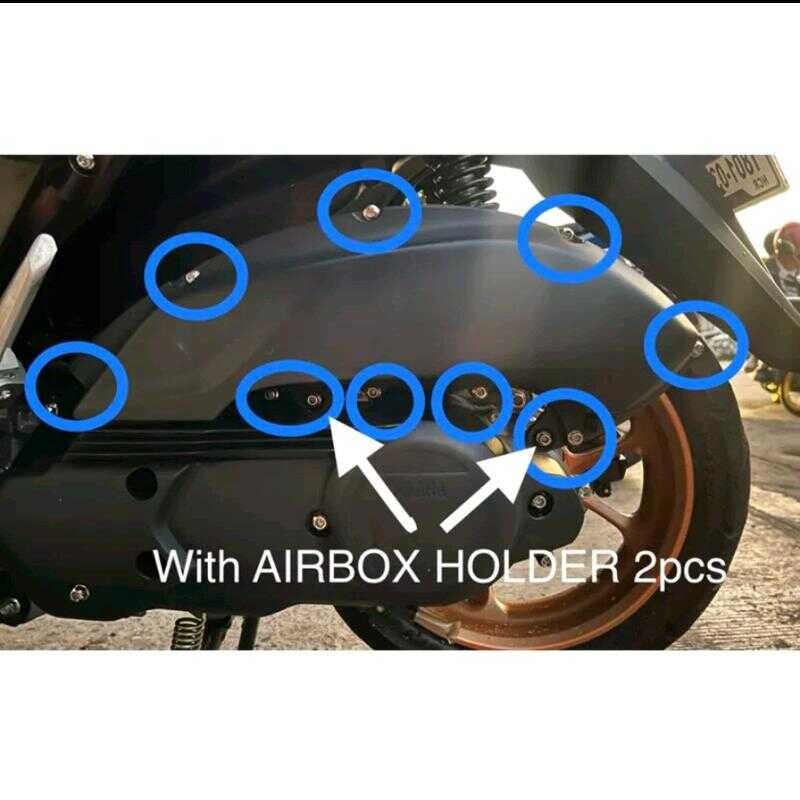 HENG AIRBOX BOLTS FOR NMAX V1, V2, V2.1 & V3 / AEROX V1 V2 CNC | Shopee ...