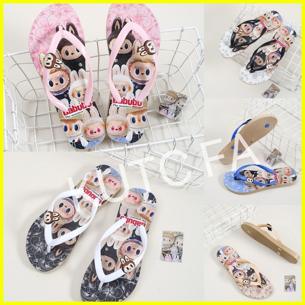 New Lapupu Women's Flip-flops, Trendy Viral Pumpkin Motif Sandals ...