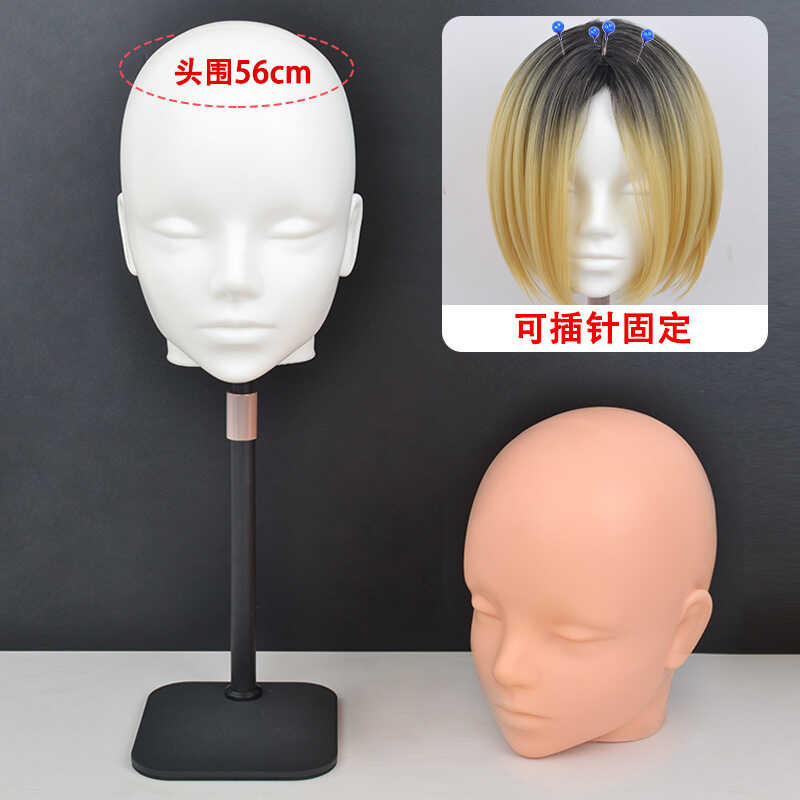 COS 3bf wig head mold holder displays the fake head model anime ...