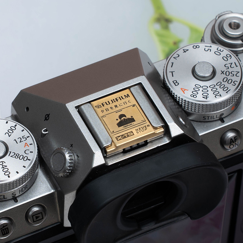 Metal Brass Camera Hot Shoe Protect Cover Cap For Fujifilm Fuji X100V ...