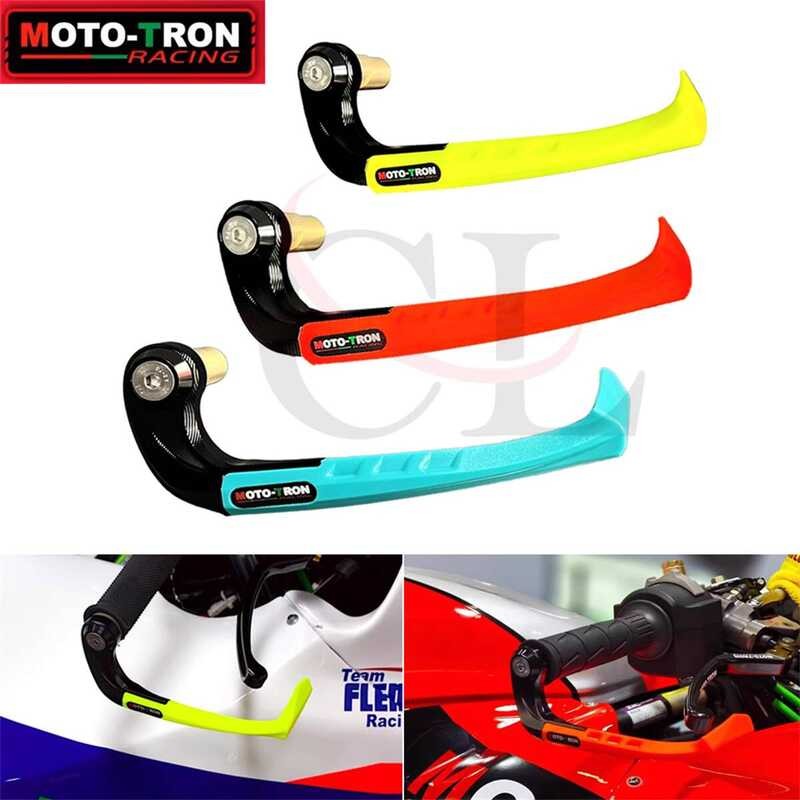 Moto-Tron Motorcycle Racing Technology Fluorescent Brake Hand Guard Bow ...