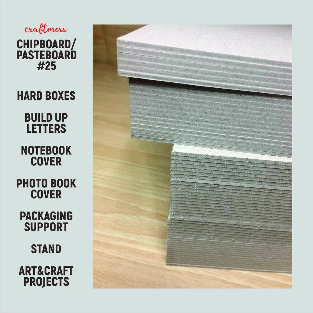 ♞CHIPBOARD / PASTEBOARD CB#25 ,A4 size, 2.5mm, 25 pcs | Shopee Philippines
