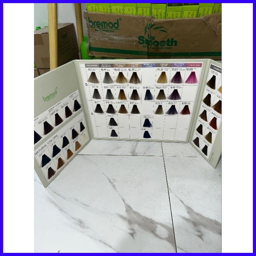 Bremod Performance Color Chart & Bremod Premium Color Chart (Complete ...