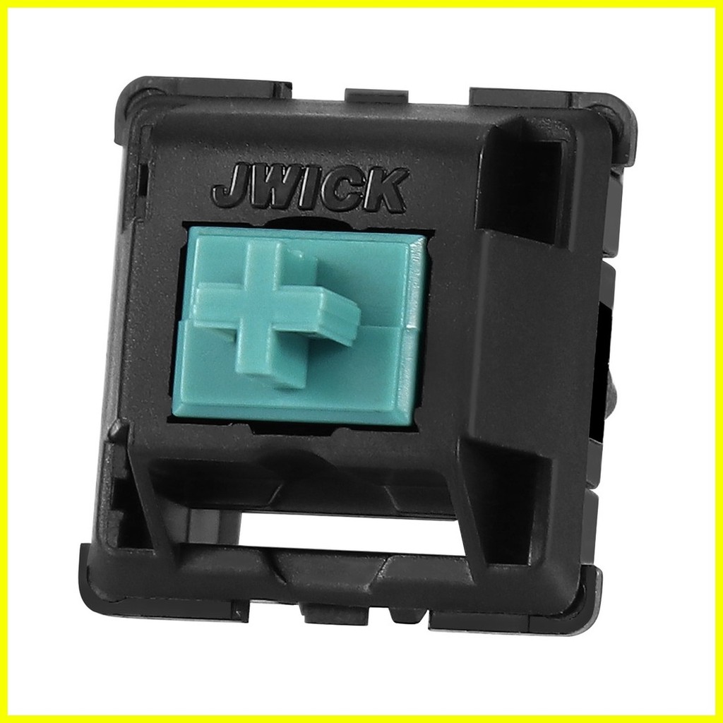 JWK / Jwick Lagoon Obsidian Black T1 V2 Tactile 67g Mechanical Keyboard ...