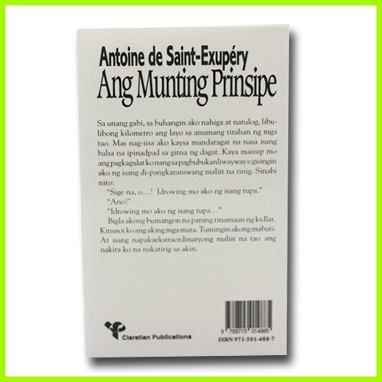 ∇ ☎ Ang Munting Prinsipe (Antoine de Saint-Exupéry) | Shopee Philippines