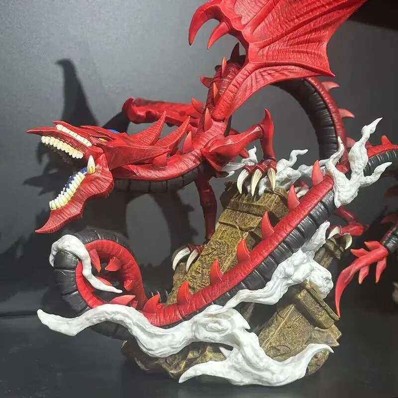 Yu-Gi-Oh 32Cm Figure Slifer The Sky Dragon Anime Duel Monsters Action ...