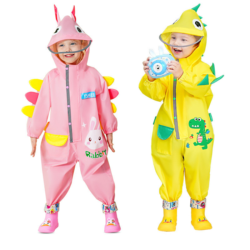 [OSEE] Kids' One-Piece Raincoat and Rain Pants, Toddler Rain Poncho ...