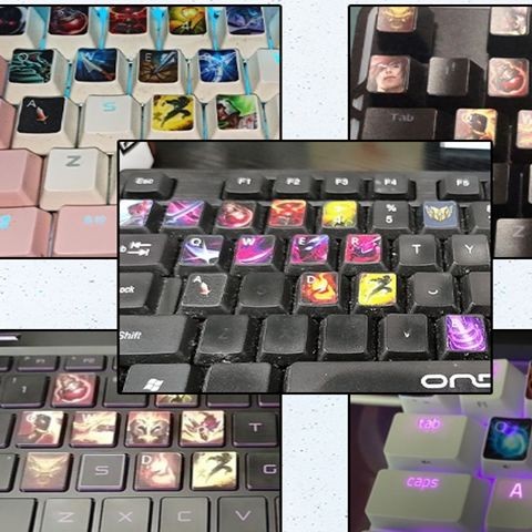 LOL League Of Legends Game Skill Sticker Desktop Computer Laptop ...