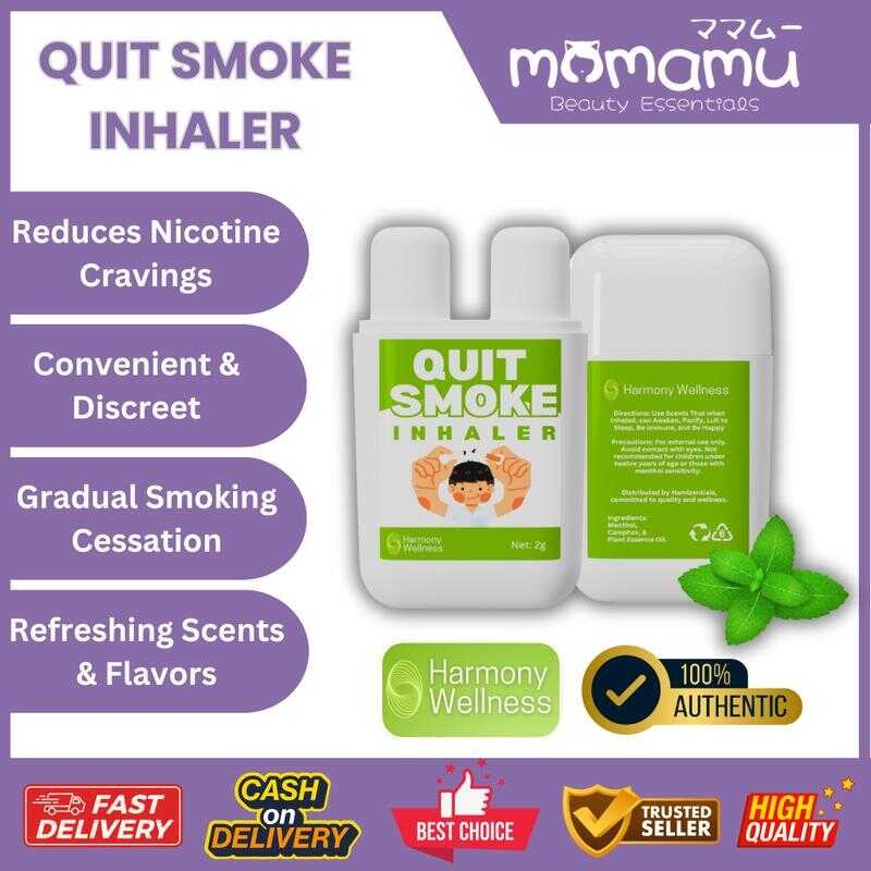 MAMAMU Harmony Wellness Quit Inhaler, Nicotine-Free Inhaler, -Free ...