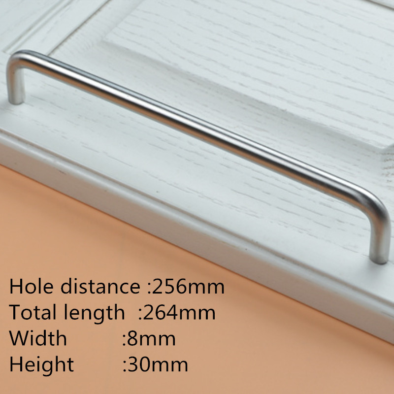 Stainless Steel U Type Door Handles Dresser Knobs Kitchen Cabinet Knobs ...