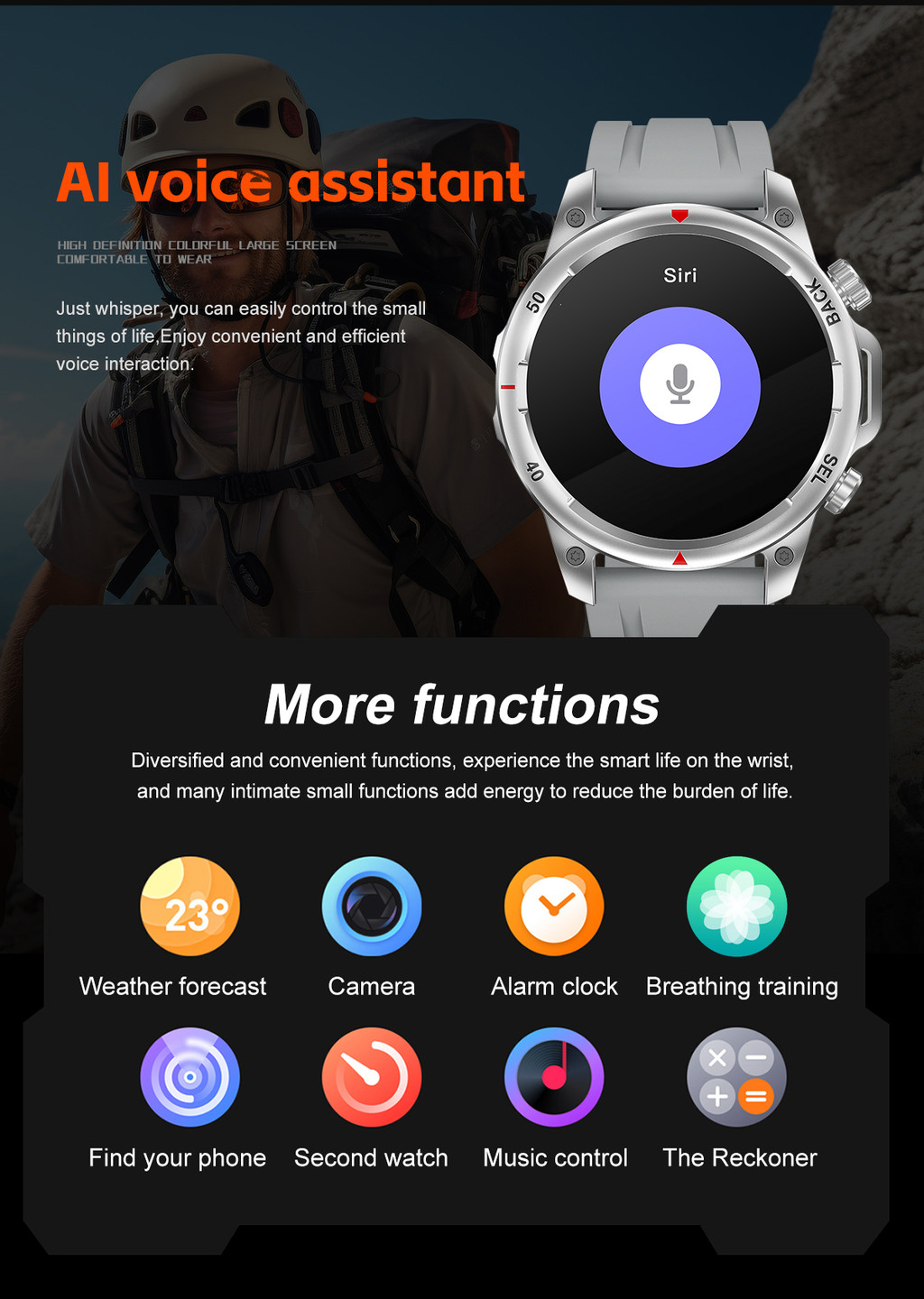 Original Round Smart Watch For Men Waterproof DK68 Bluetooth Call ...