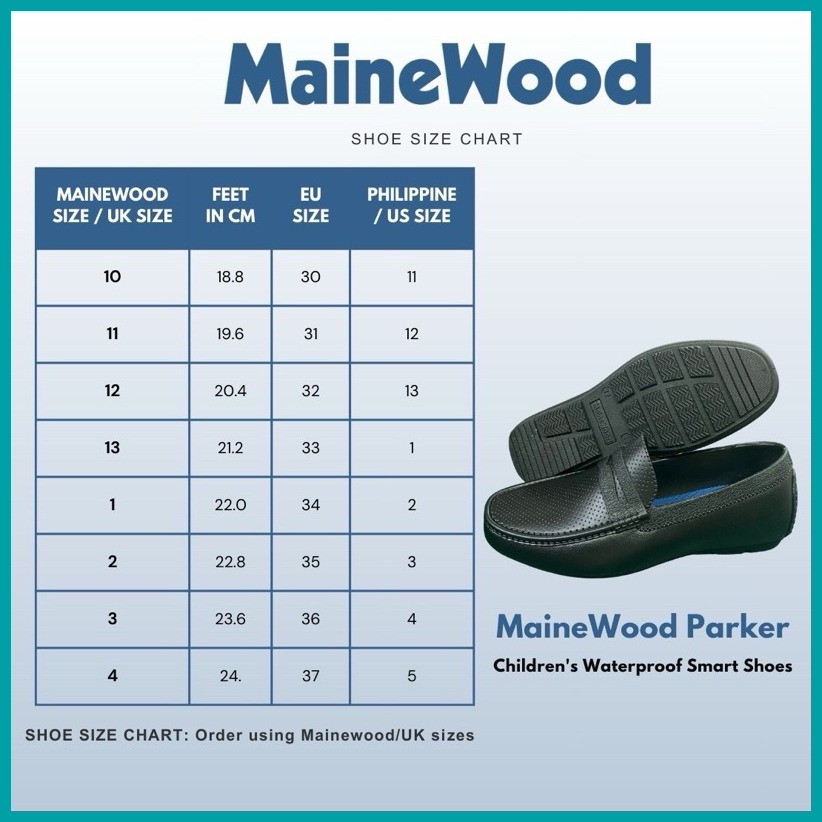 Mainewood PARKER (Hoover for Kids) Boys School Shoes - Black | Shopee ...